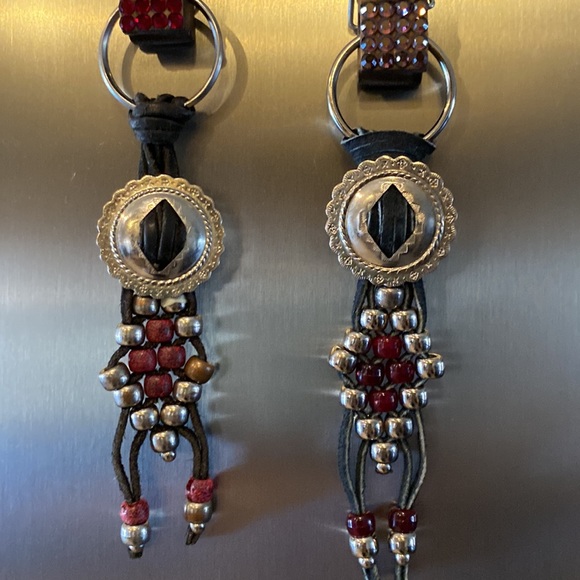 Accessories | Western Leather Bead Keychains | Poshmark